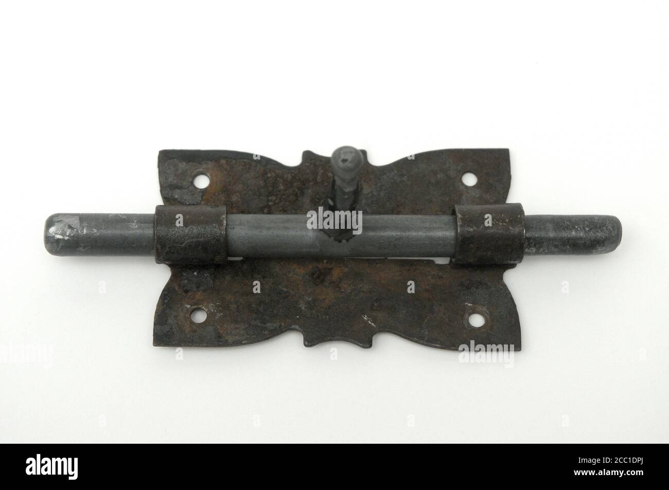 wrought iron lock, lock, hasp, close, open, padlock, latch, wrought ...