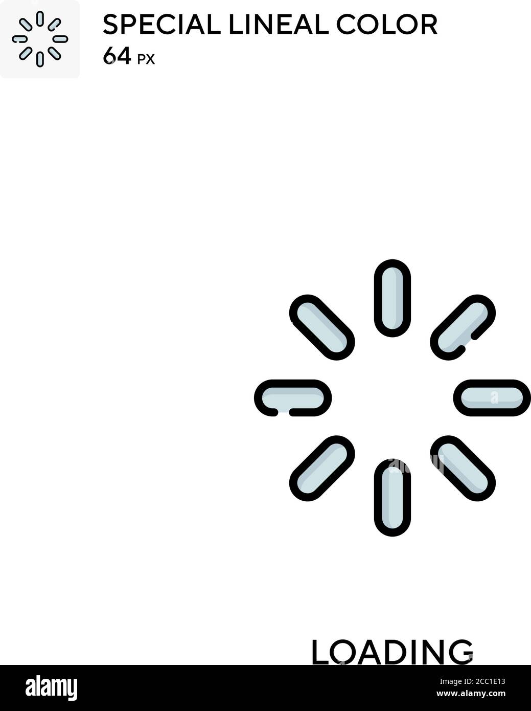 Loading Special lineal color vector icon. Loading icons for your ...