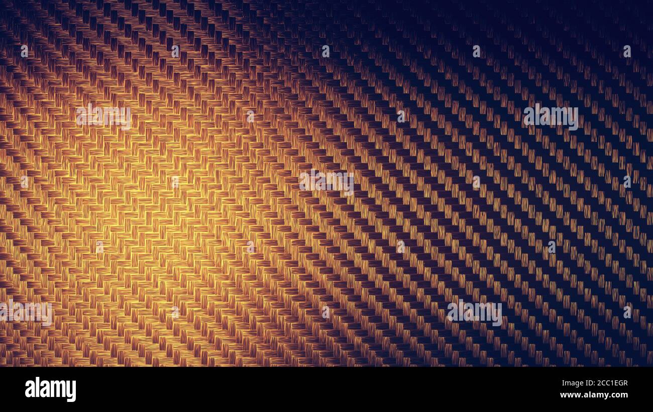 Carbon gold texture pattern background. 3D rendering Stock Photo - Alamy