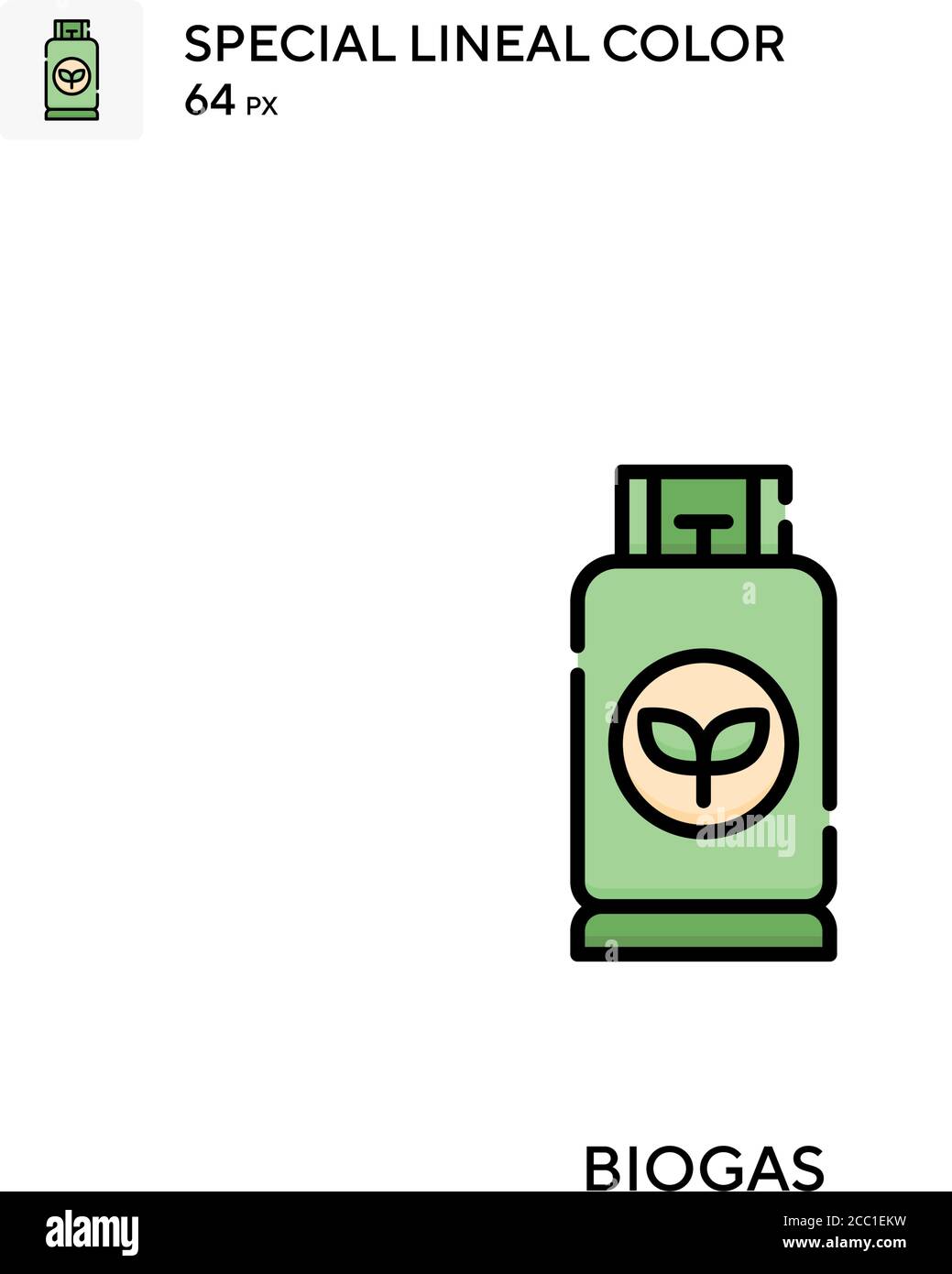 Biogas Special lineal color vector icon. Biogas icons for your business ...
