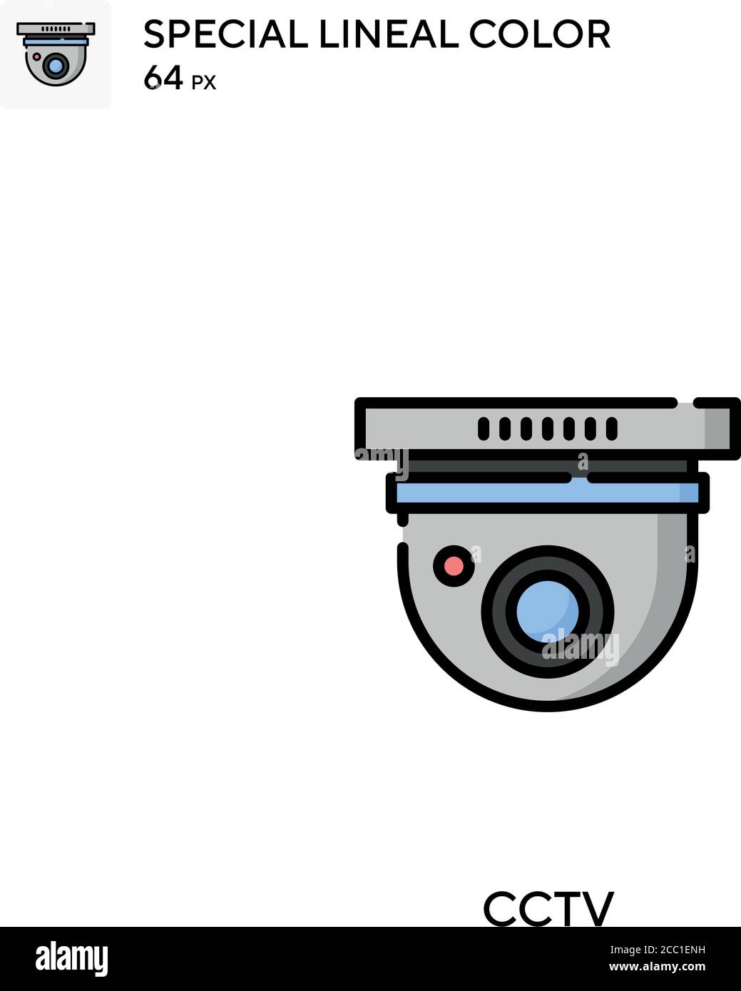 Cctv Special lineal color vector icon. Cctv icons for your business ...