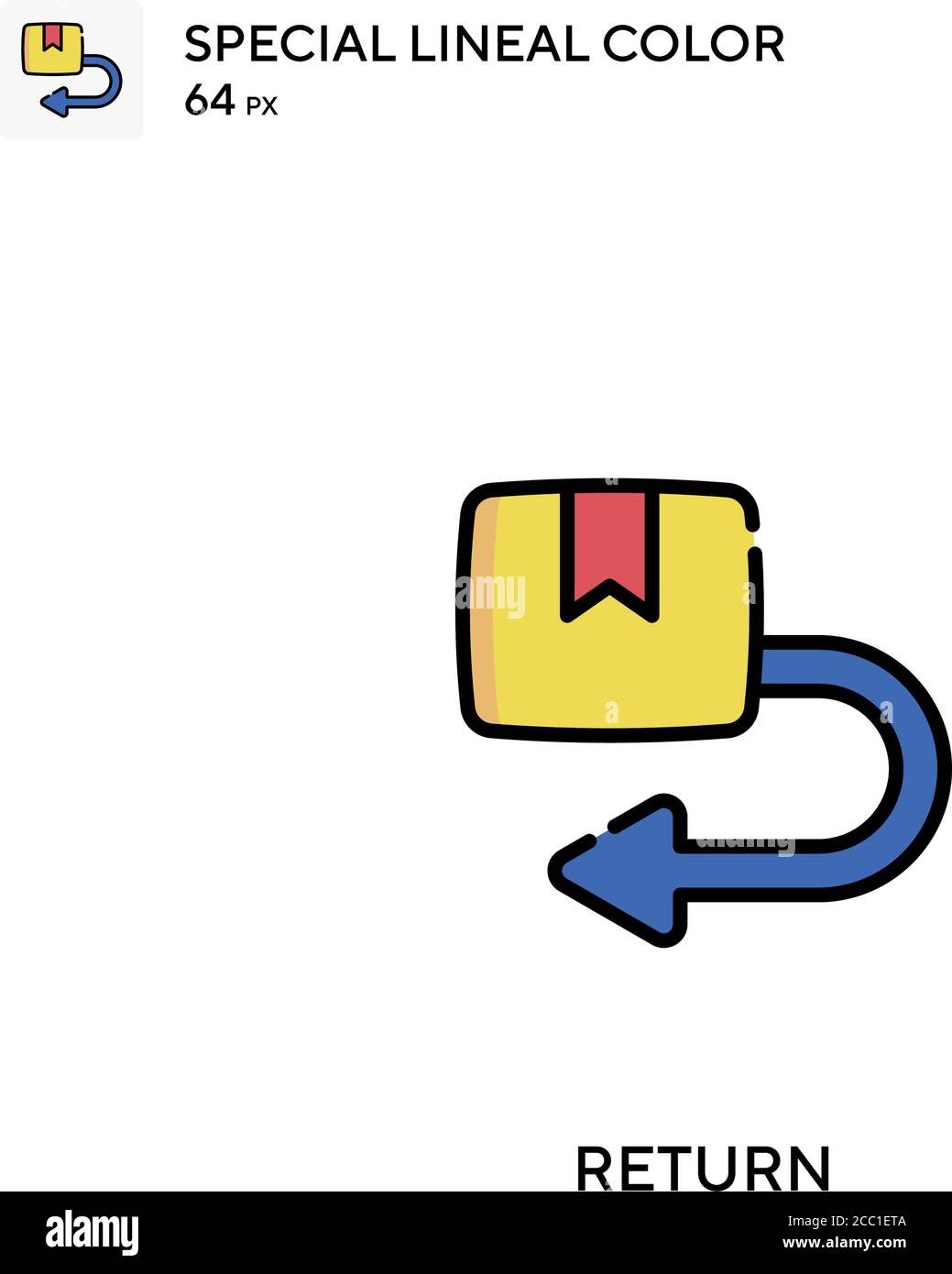 Return Special lineal color vector icon. Return icons for your business ...