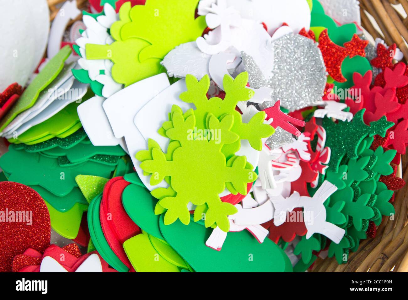 Assorted Arts and Craft Supplies Stock Photo - Alamy