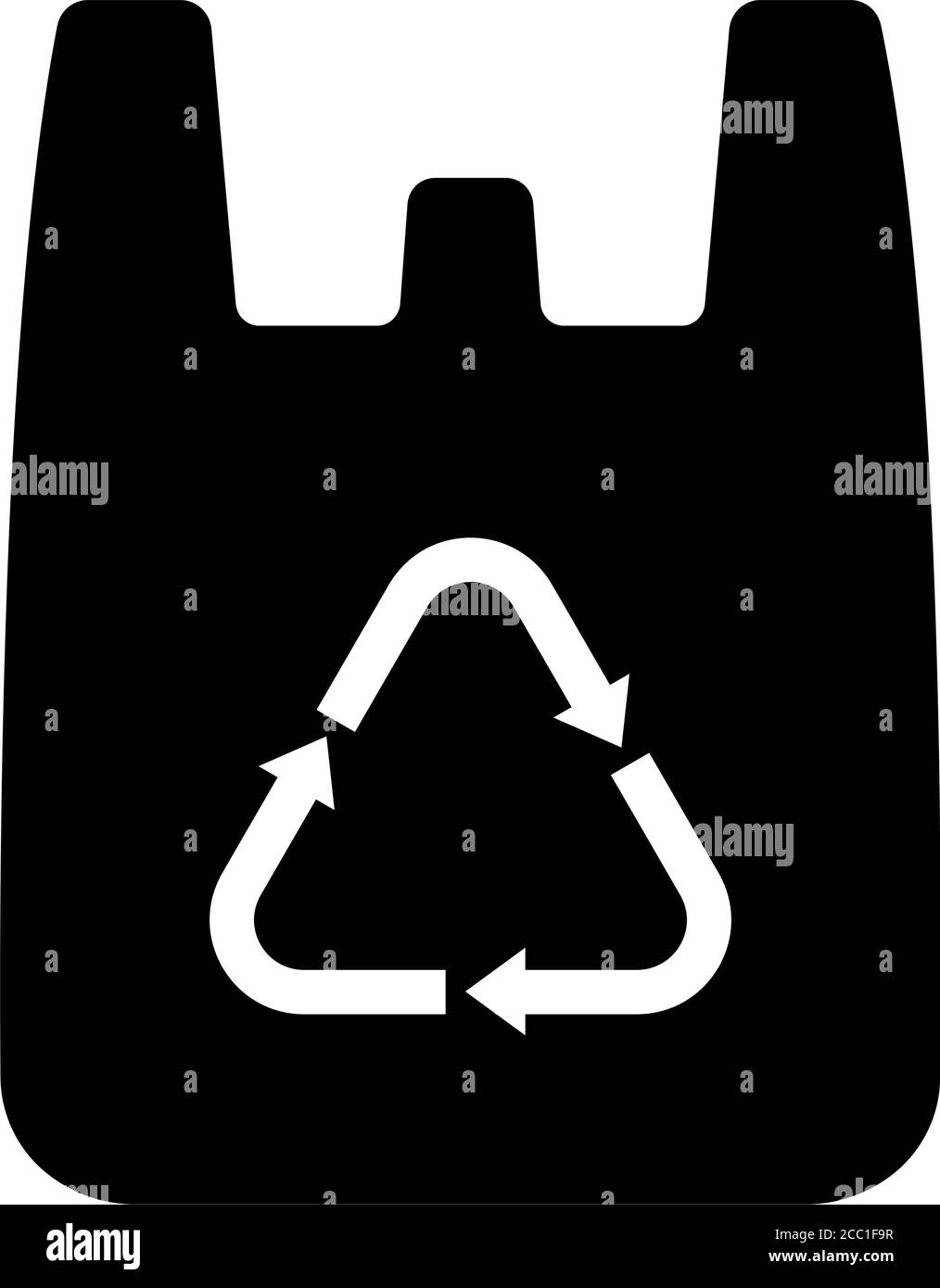 Supermarket plastic bag Stock Vector Images - Alamy