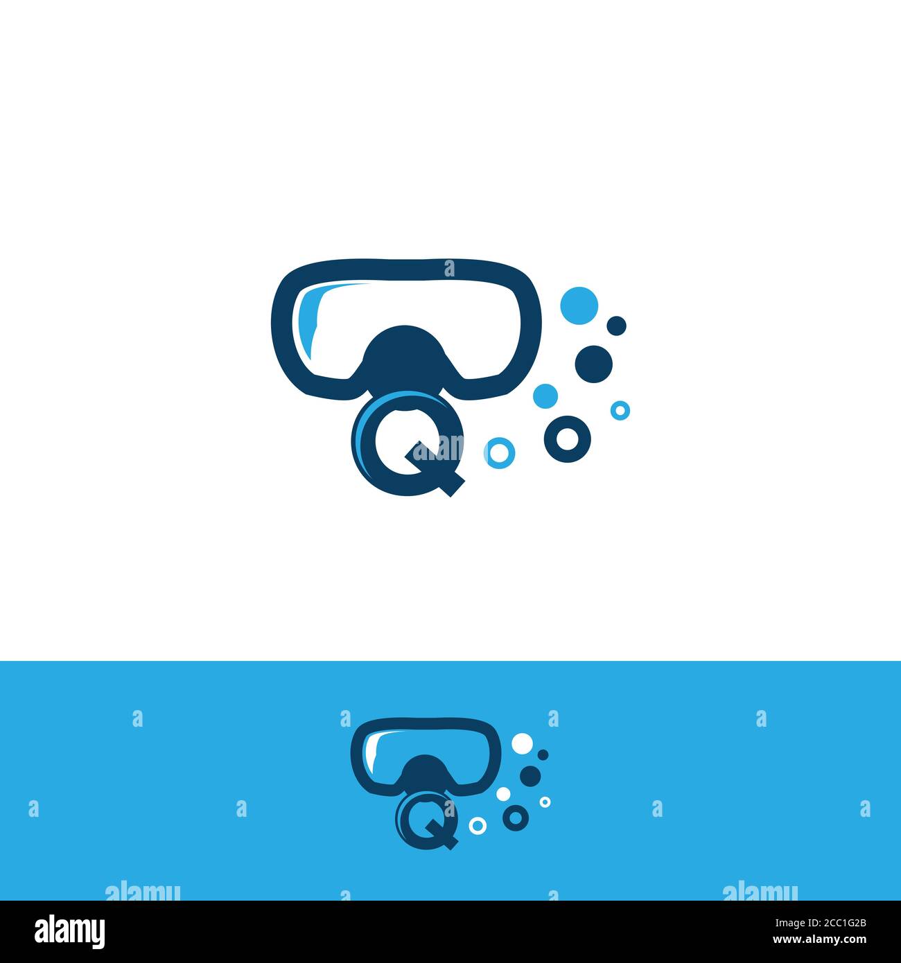 Letter q badge logo Stock Vector Images - Alamy