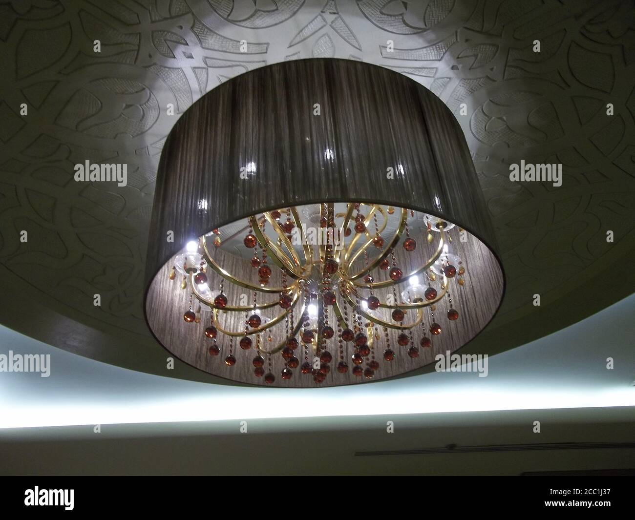 Opal and gold chandelier hi-res stock photography and images - Alamy