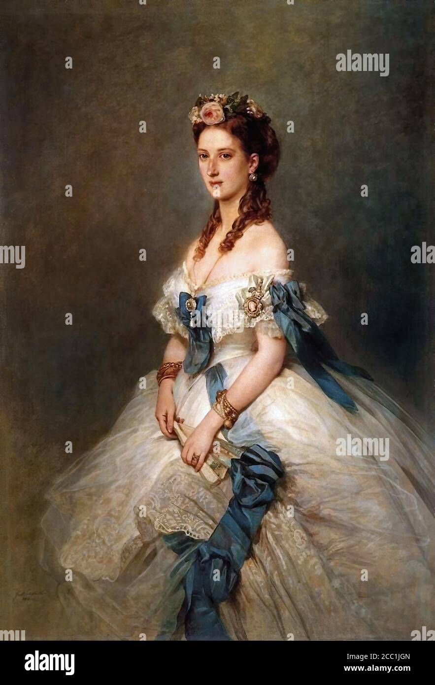 Winterhalter Franz Xavier - Alexandra Princess of Wales - German School ...