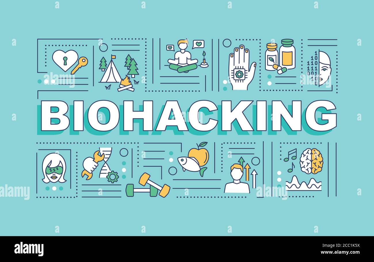 Biohacking word concepts banner Stock Vector Image & Art - Alamy
