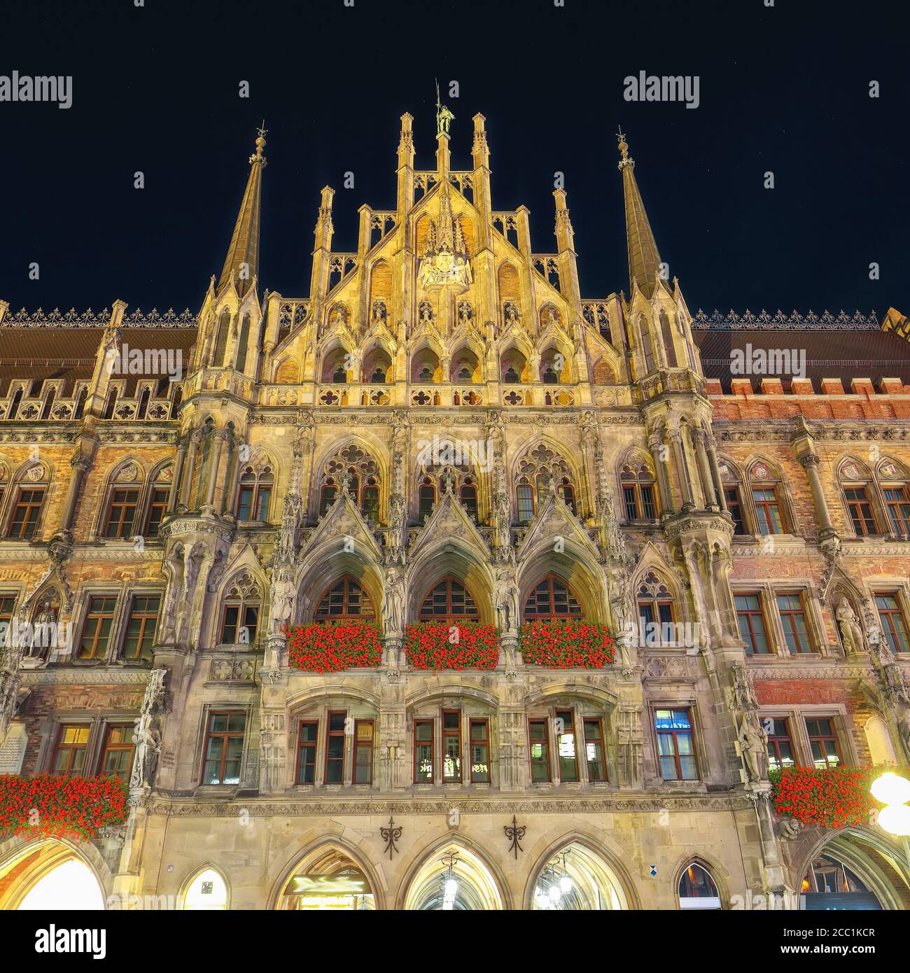 Marienplatz historical downtown munich hi-res stock photography and ...