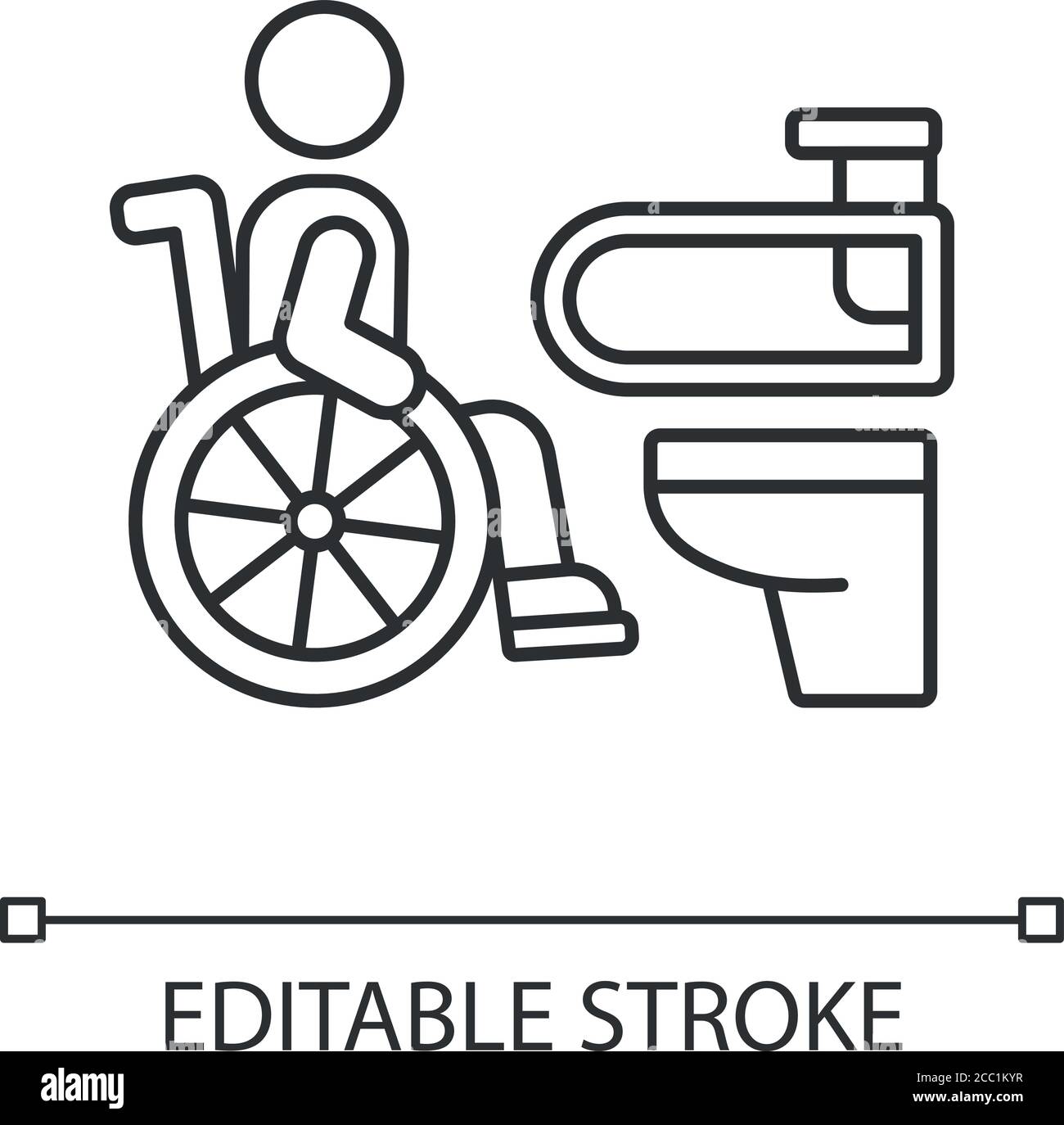 Accessible Bathroom Clipart