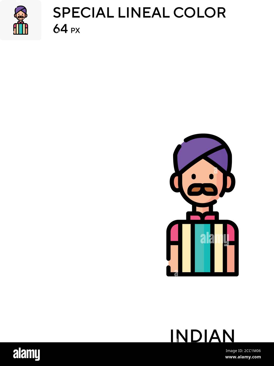 Indian Special lineal color vector icon. Indian icons for your business ...