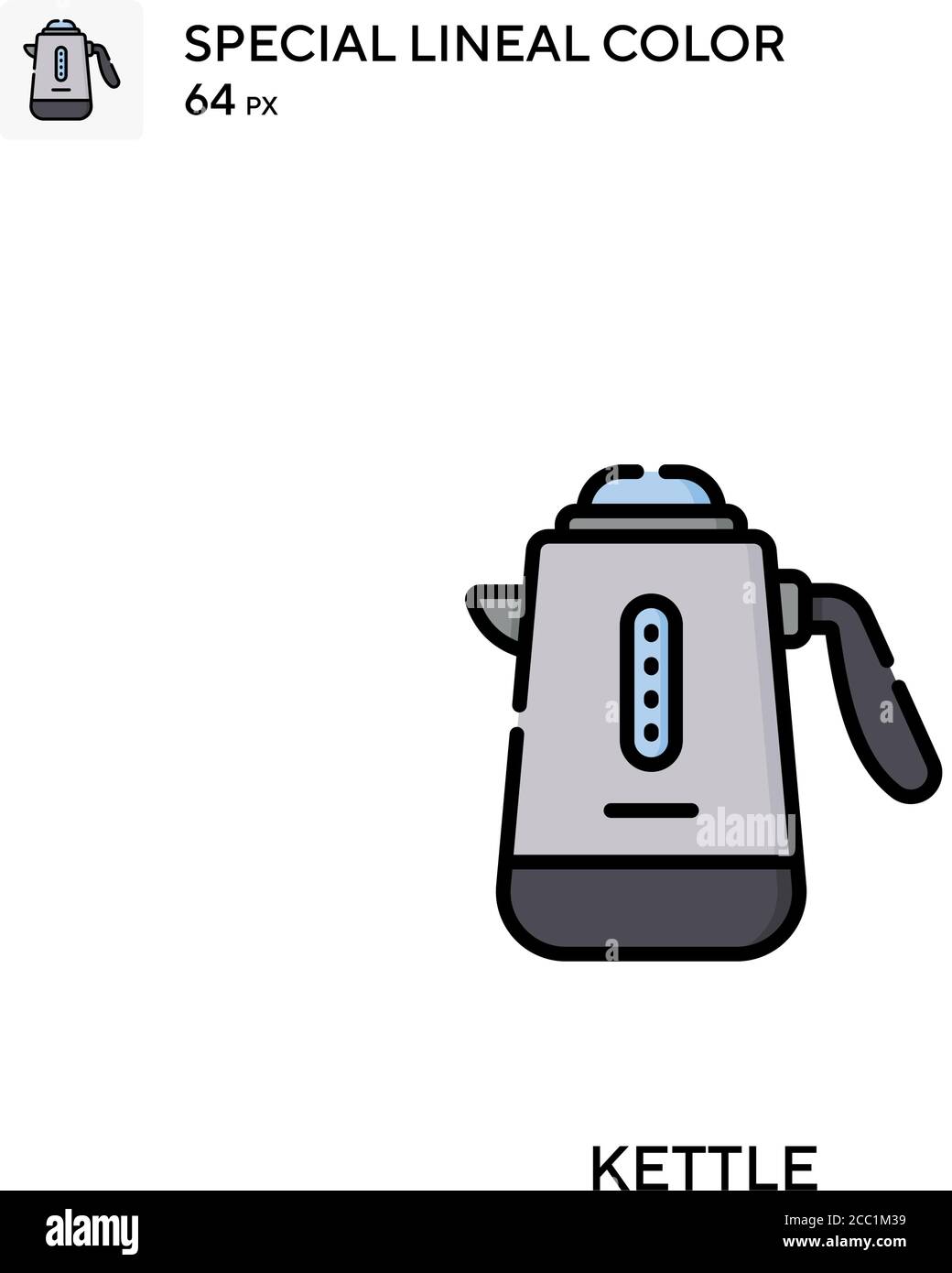 Kettle Special lineal color vector icon. Kettle icons for your business ...