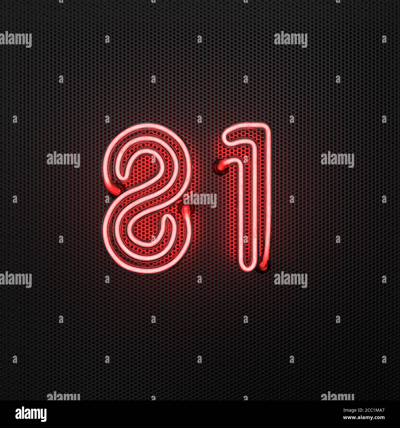 Happy birthday number 81 greeting hi-res stock photography and images ...