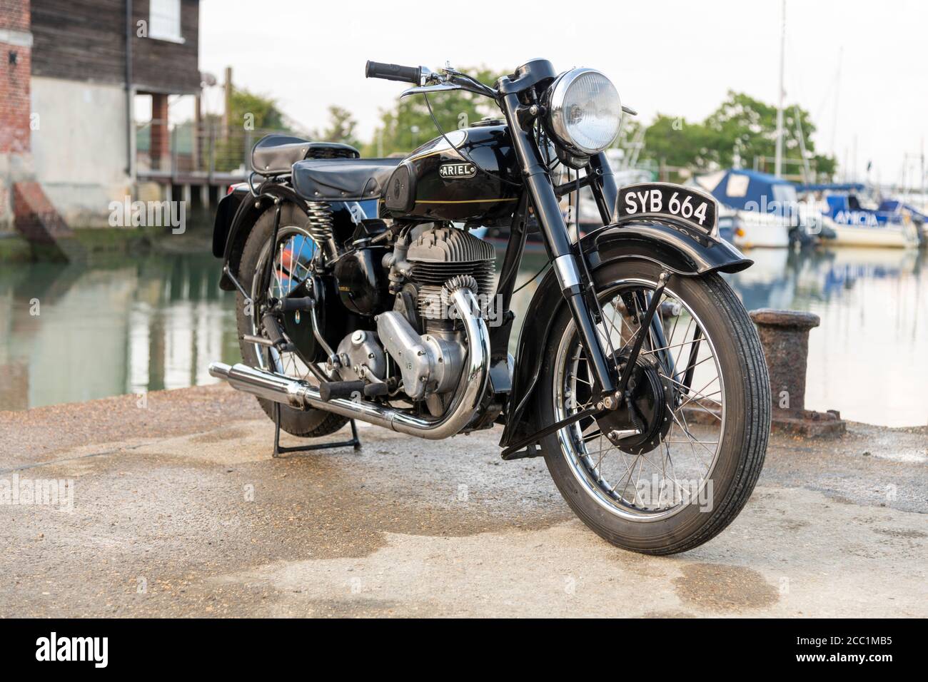 1954 Ariel VB 600 Stock Photo - Alamy