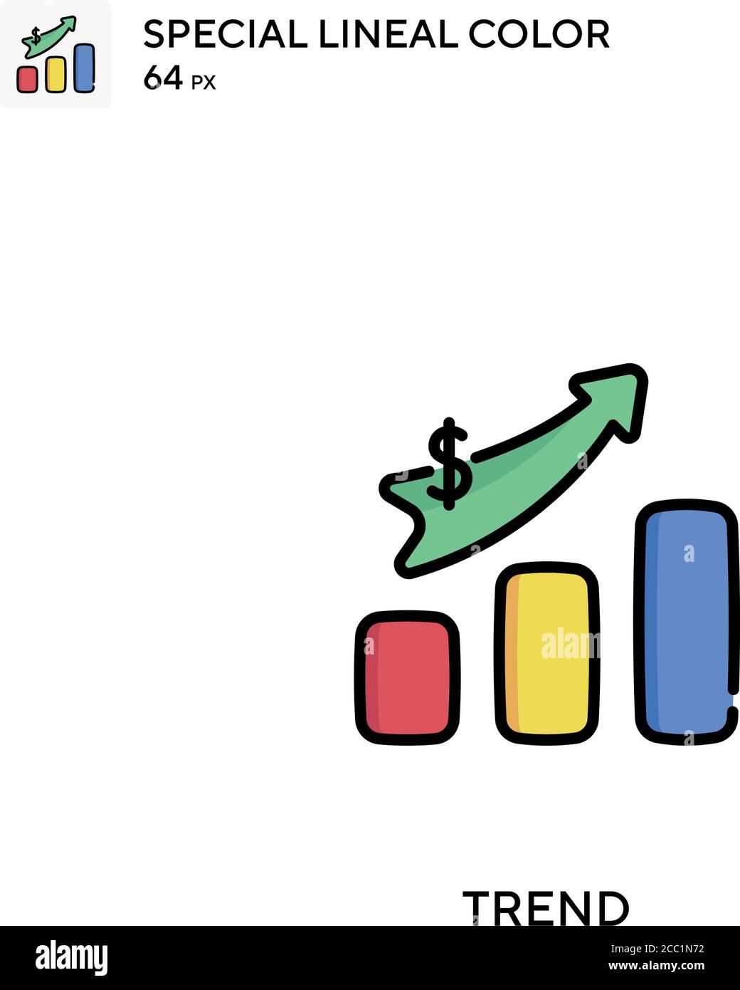 Trend Special lineal color vector icon. Trend icons for your business ...