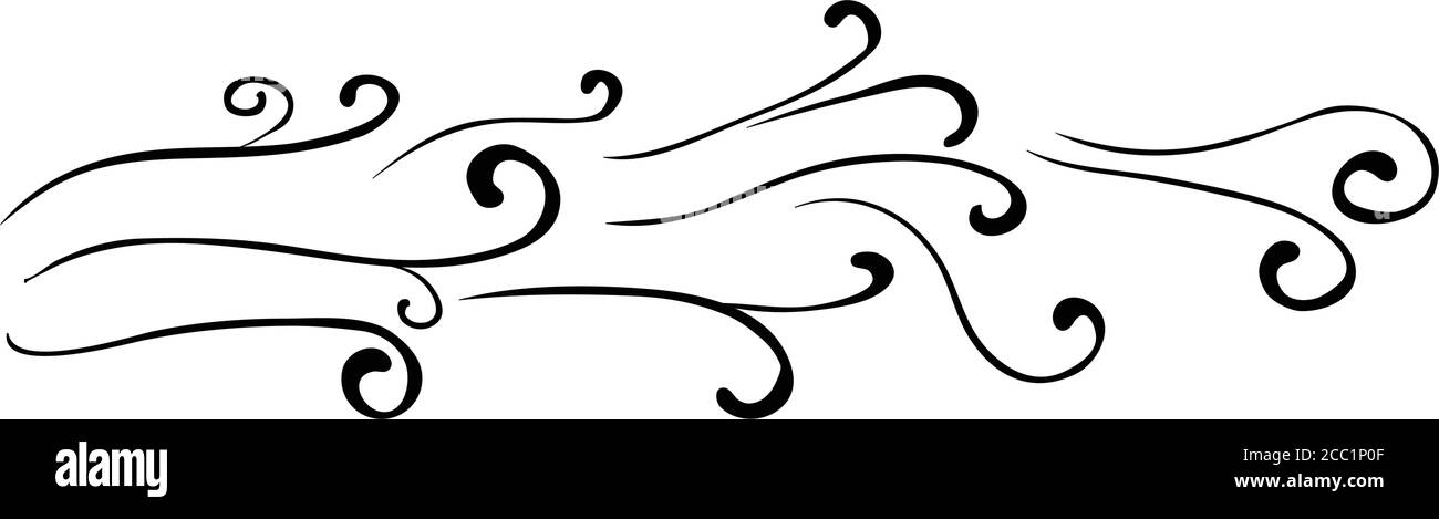 Wind icon vector Stock Vector Image & Art - Alamy