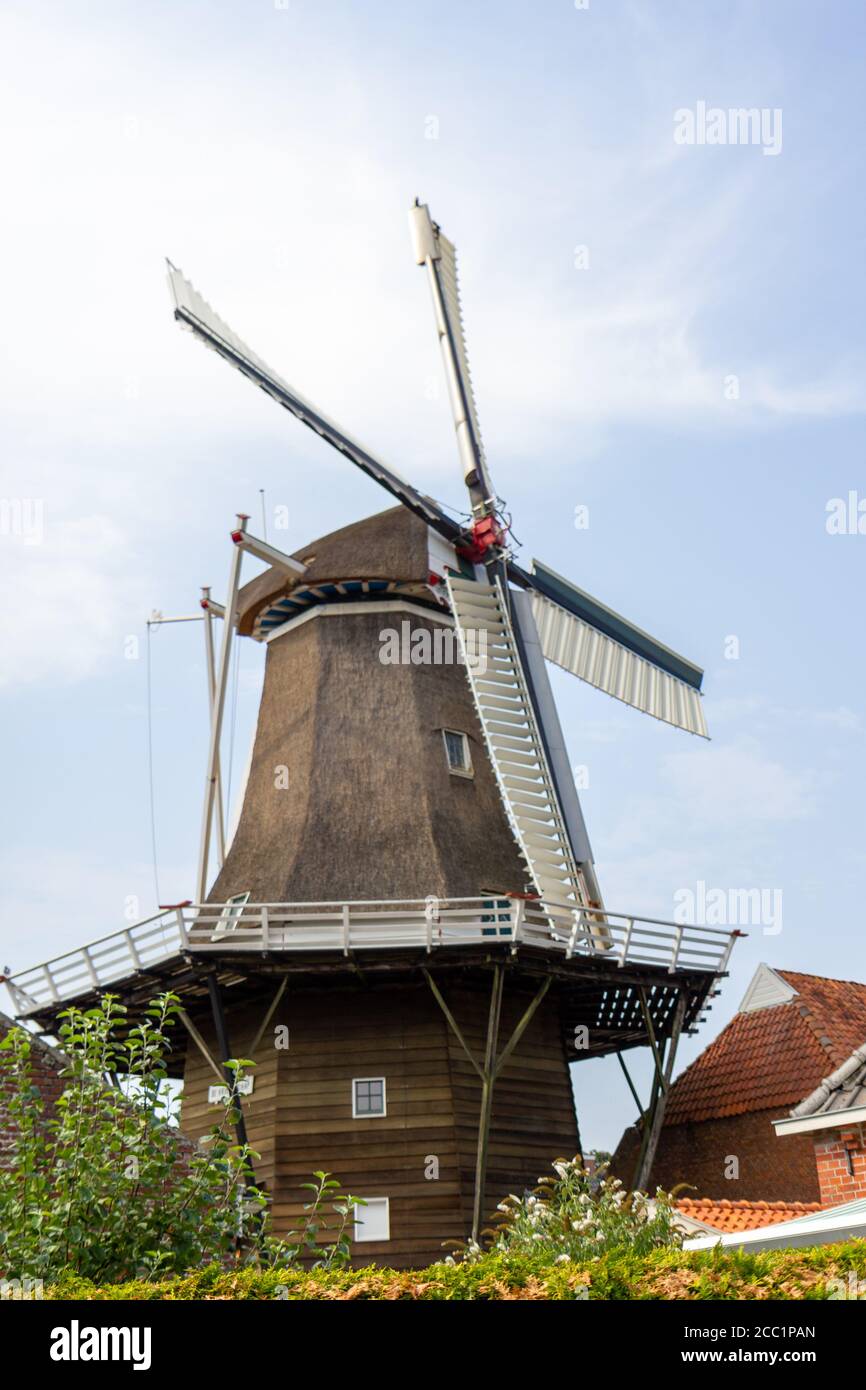 Blades old wooden windmill hi-res stock photography and images - Alamy