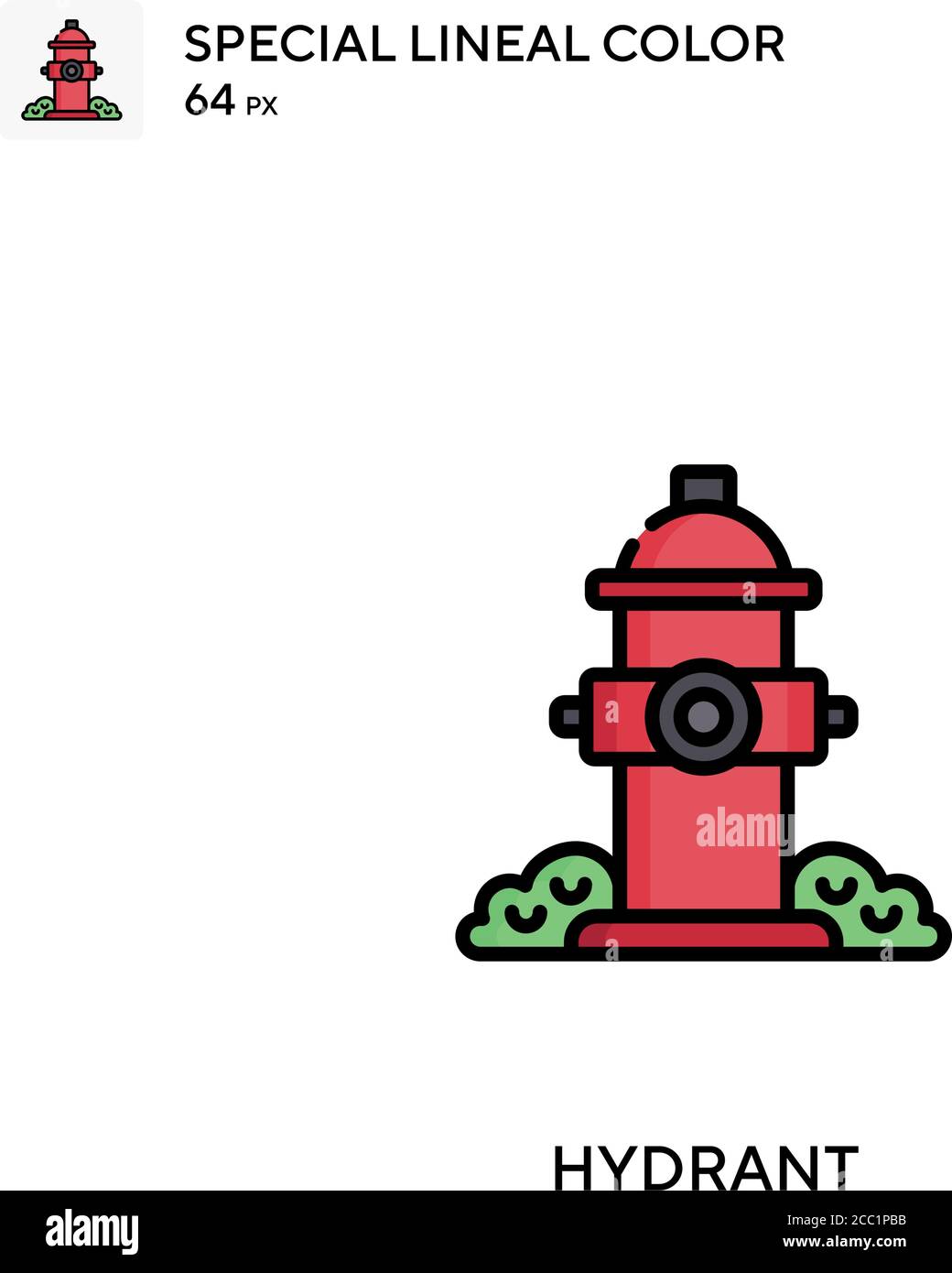 Hydrant Special lineal color vector icon. Hydrant icons for your ...