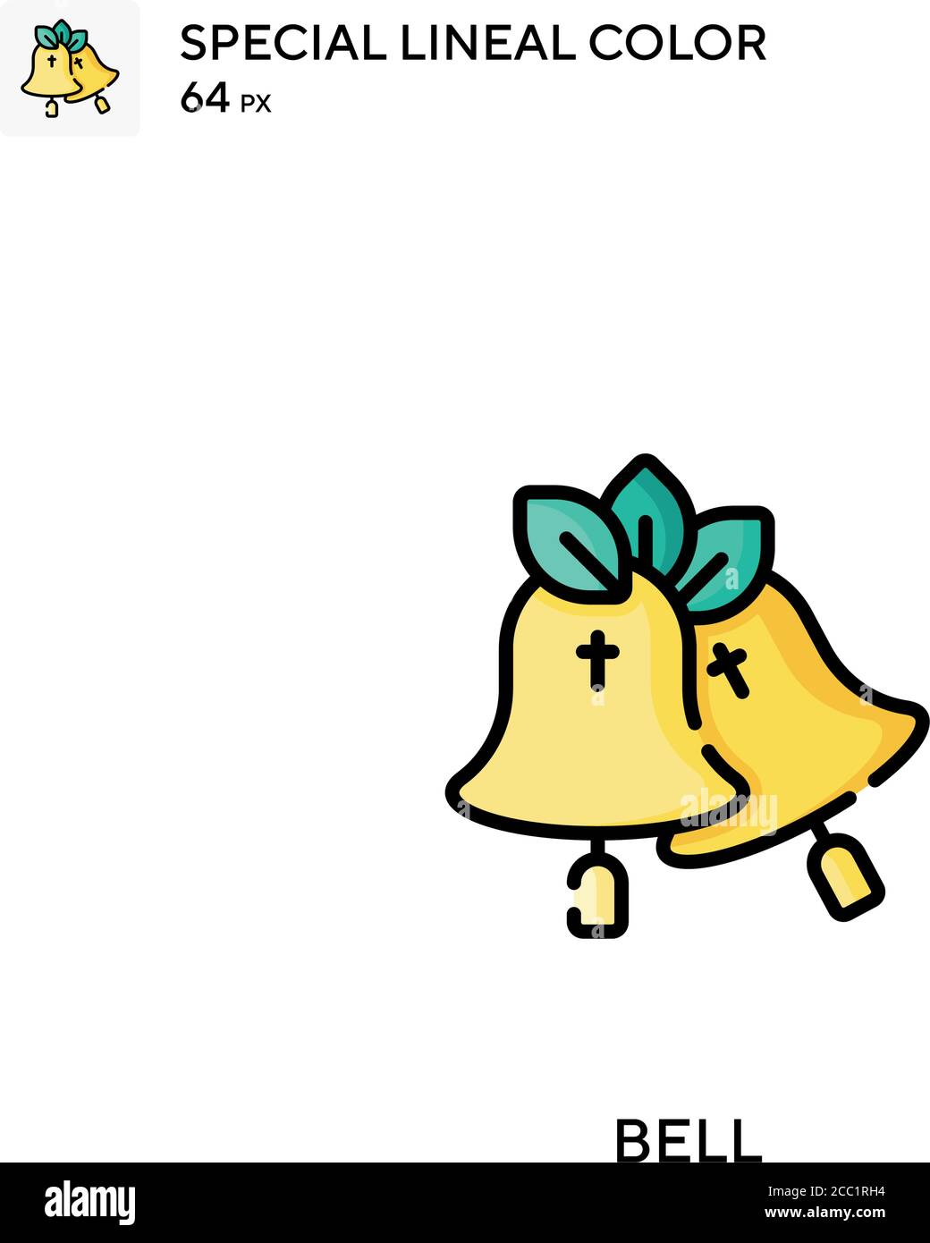 Bell Special lineal color vector icon. Bell icons for your business ...