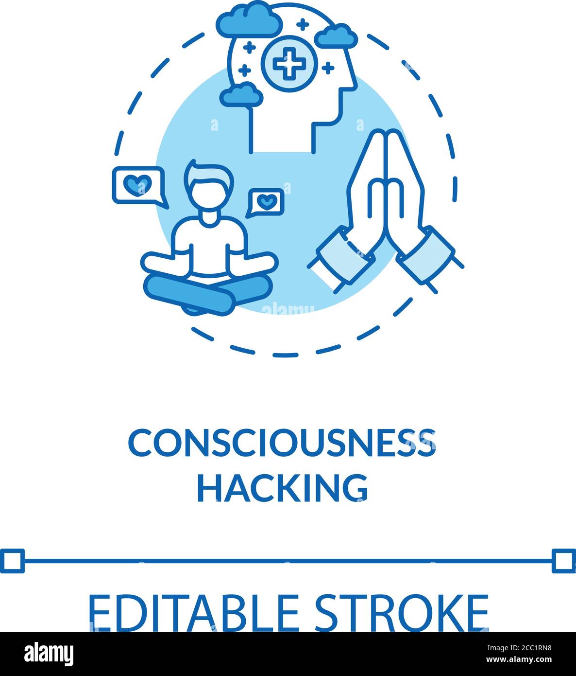 Consciousness hacking concept icon Stock Vector Image & Art - Alamy Consciousness hacking concept icon Stock Vector Image & Art - Alamy