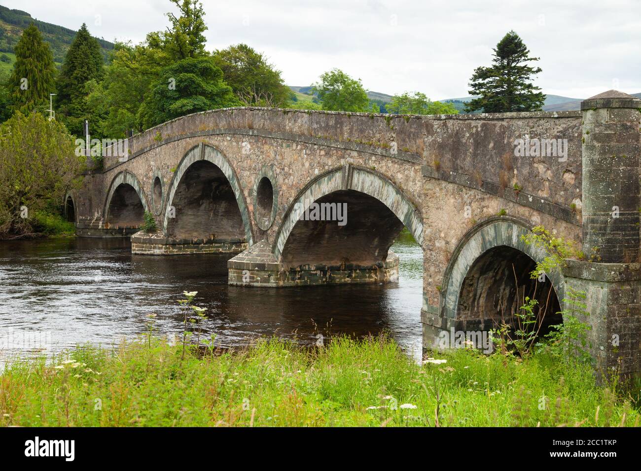 The River Tay at Kenmore, Perthshire,Scotland Stock Photo - Alamy