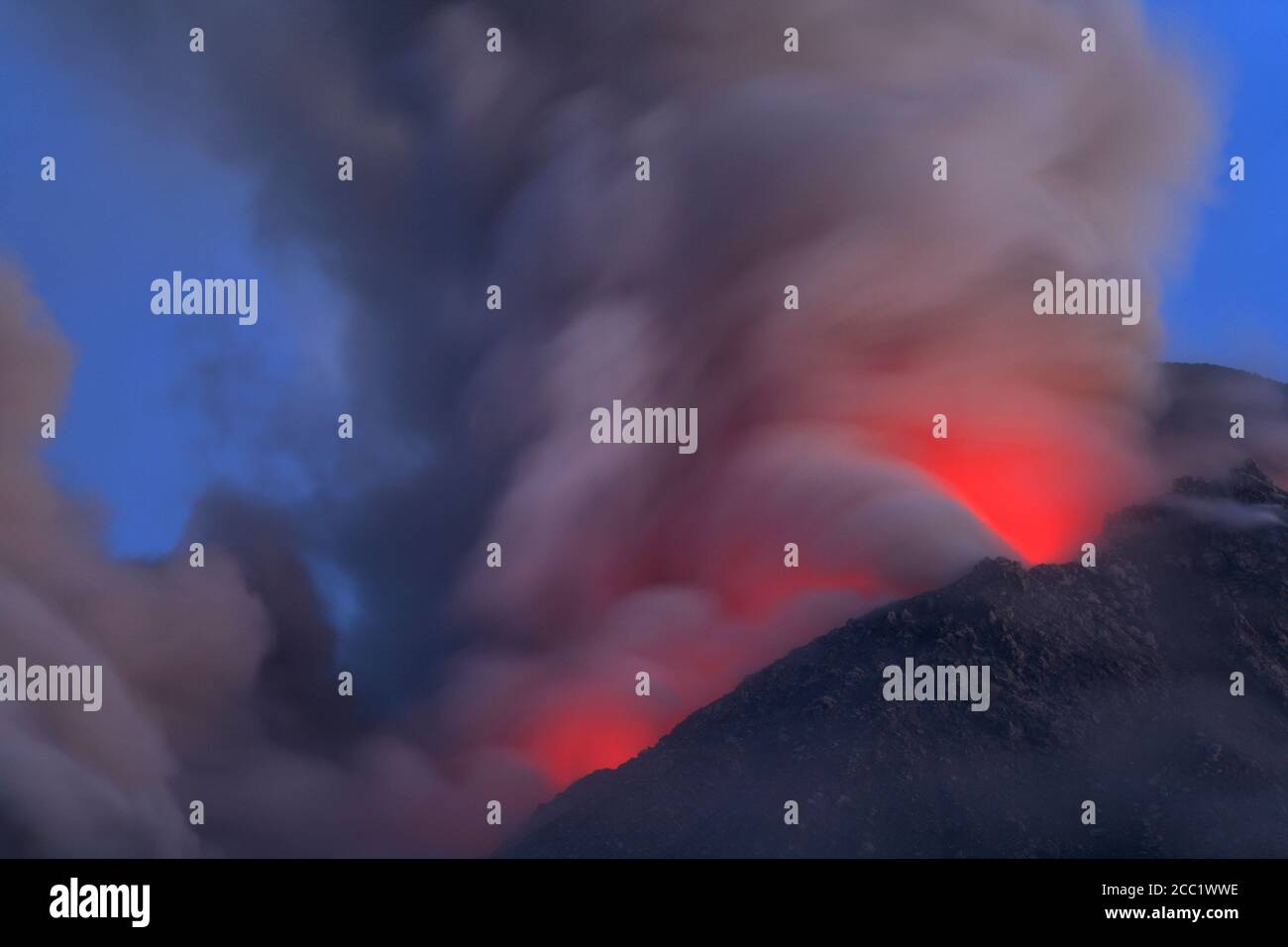 Activity of merapi volcano hi-res stock photography and images - Alamy