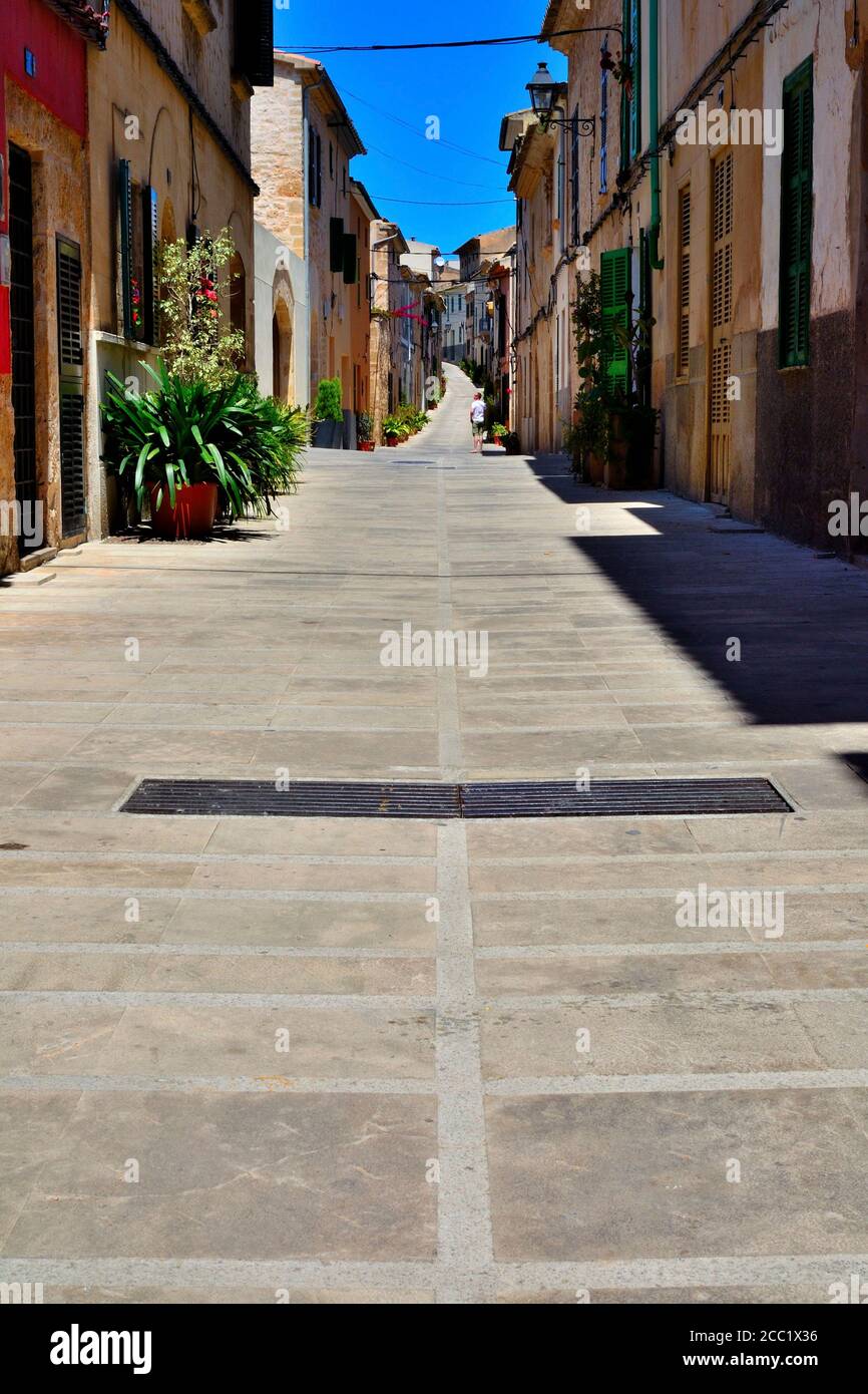 Spain, View of streetscape Stock Photo - Alamy