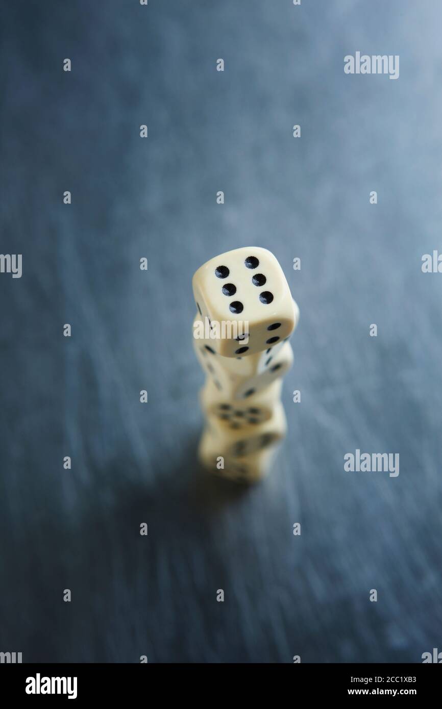 Dice elevated view hi-res stock photography and images - Alamy