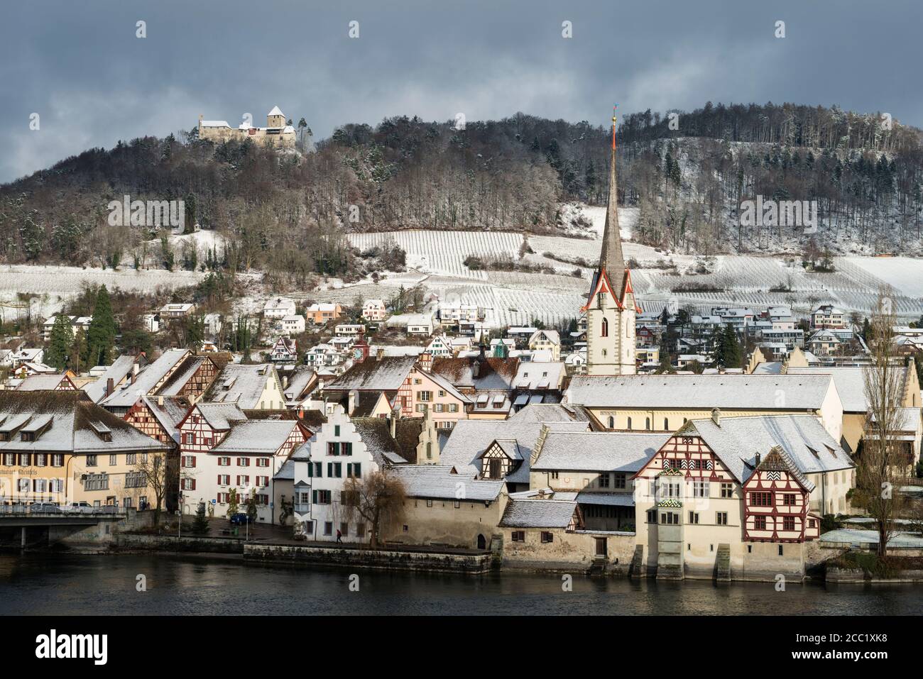 Rhein tower view hi-res stock photography and images - Alamy