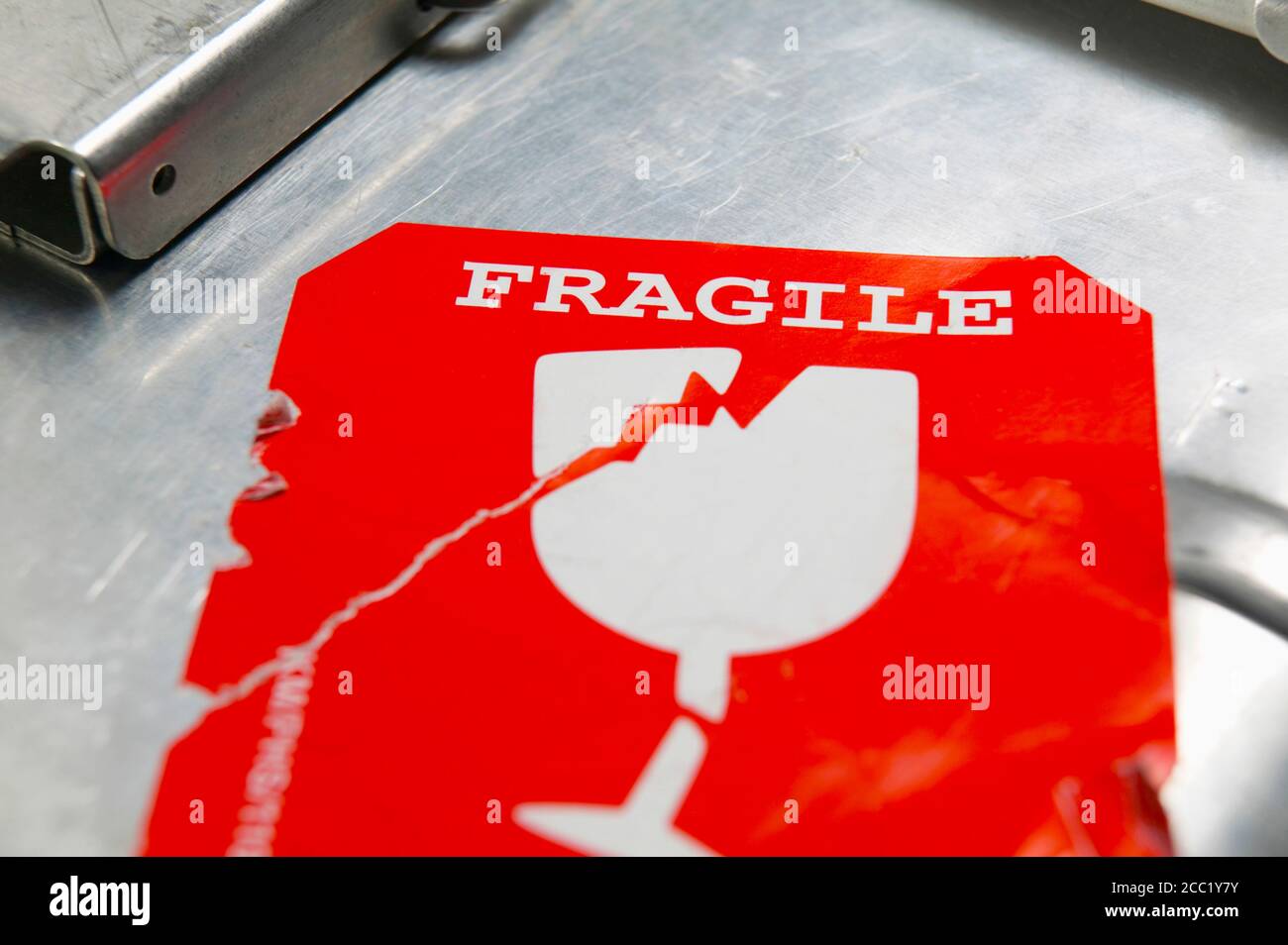 Fragile sticker suitcase hi-res stock photography and images - Alamy