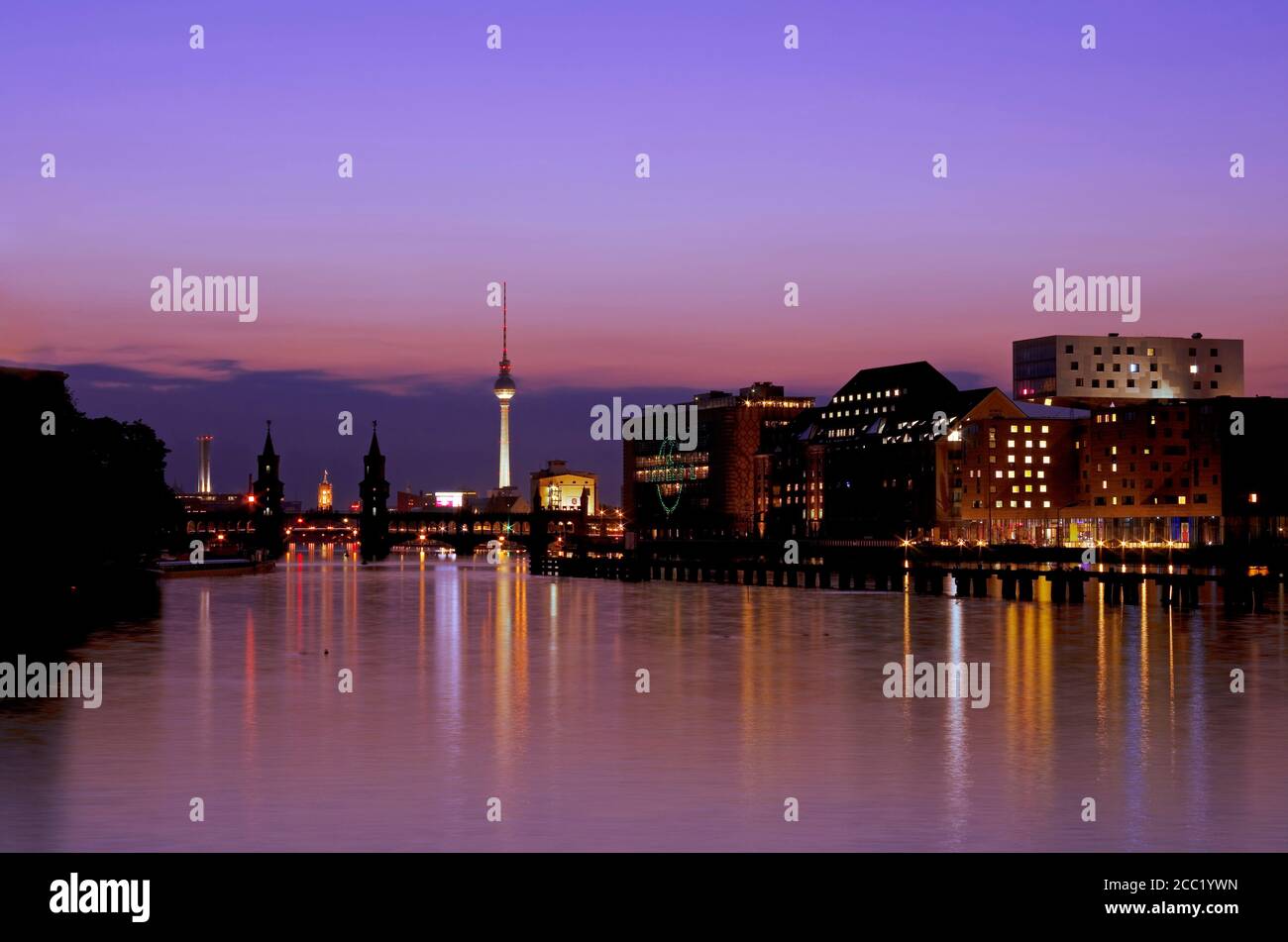 Berlin skyline view hi-res stock photography and images - Alamy