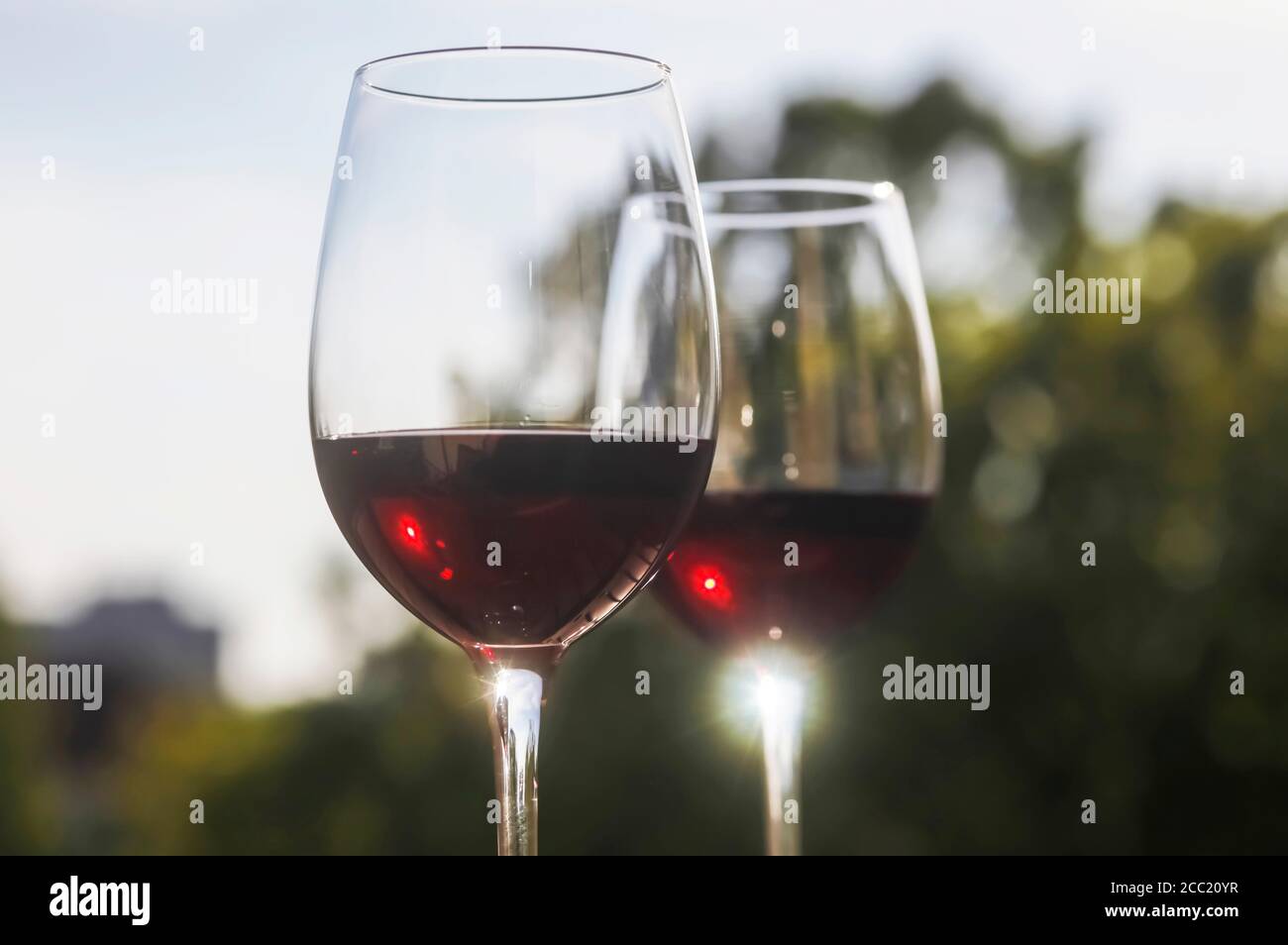 Reflection in wine glass hi-res stock photography and images - Alamy