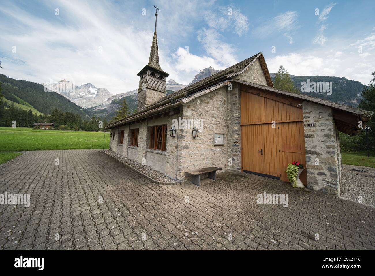 Kandersteg church hi-res stock photography and images - Alamy