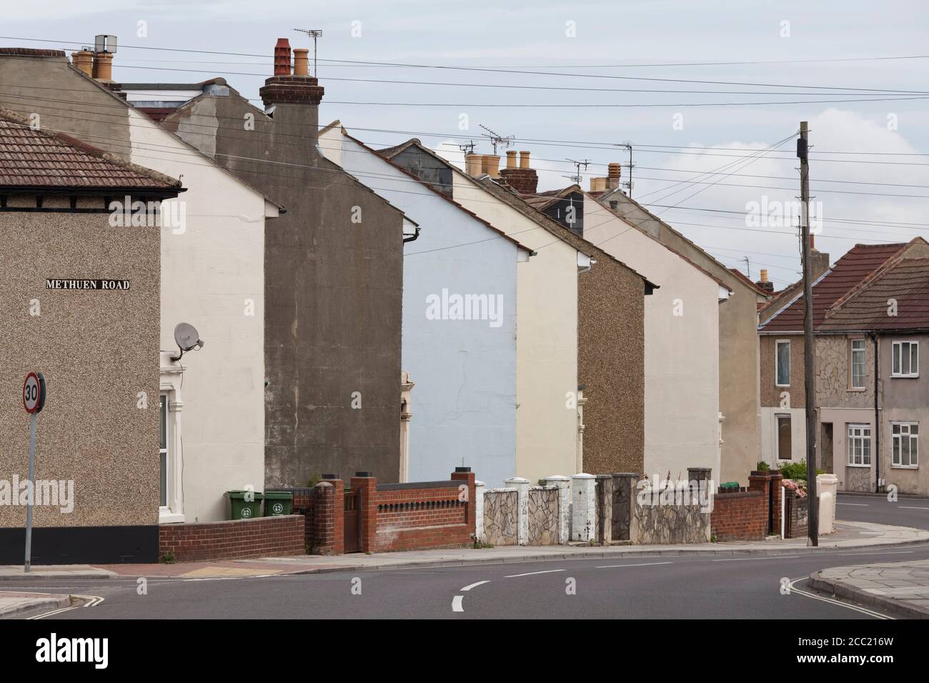 Dull houses hi-res stock photography and images - Alamy