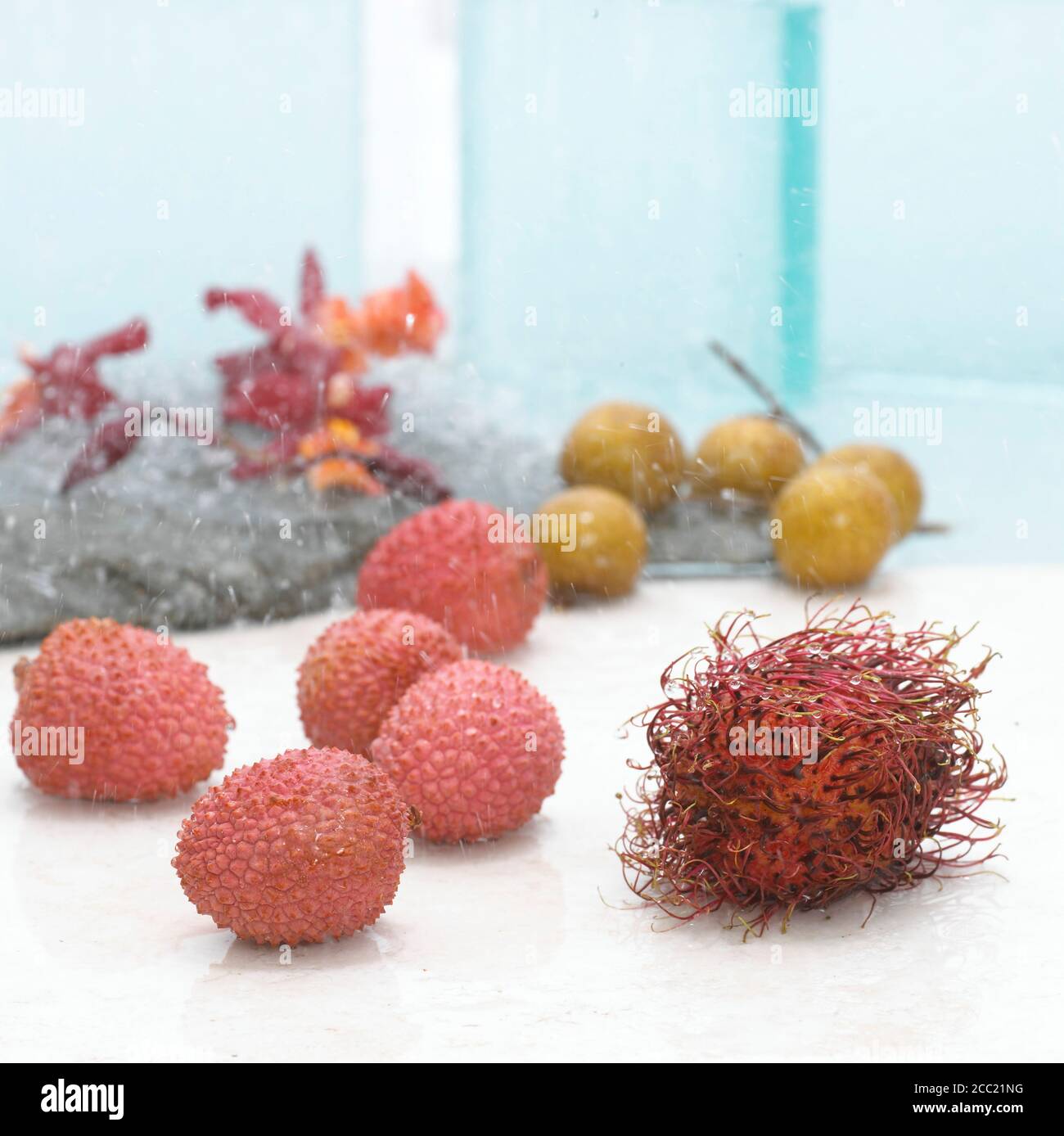 Lychees fruit hi-res stock photography and images - Alamy