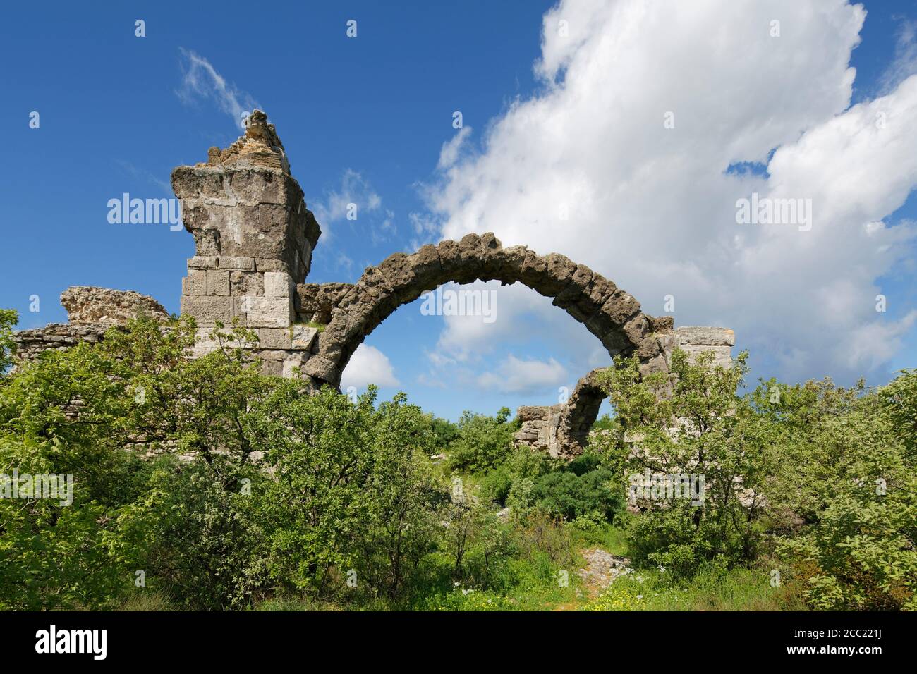 Turkey, View of Herod Atticus Spa Stock Photo - Alamy