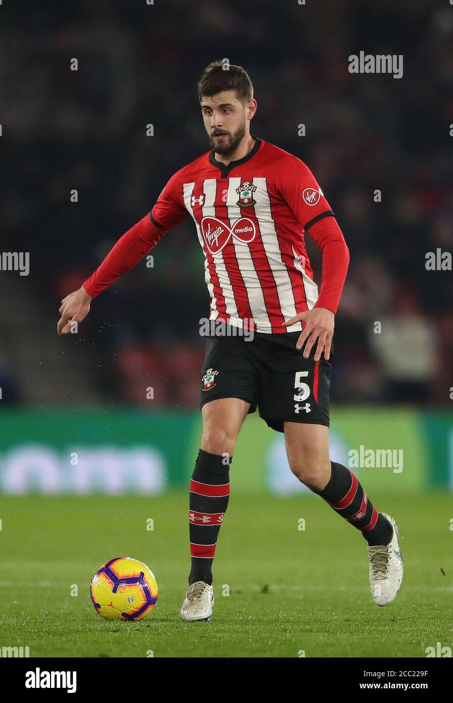 Southampton's Jack Stephens during the Premier League match at St Mary ...