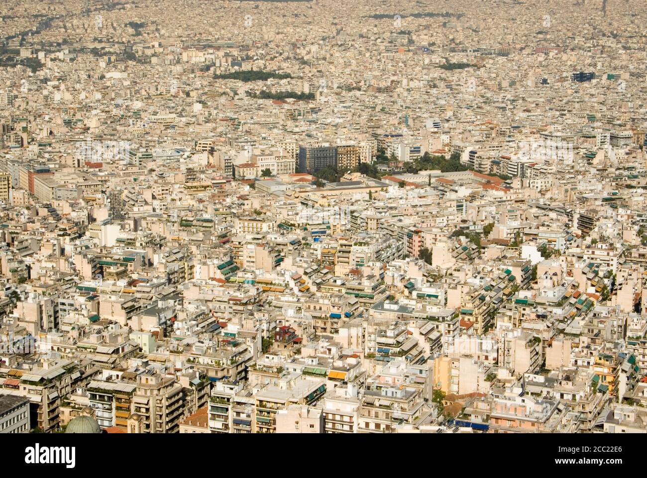 Athens aerial view hi-res stock photography and images - Alamy