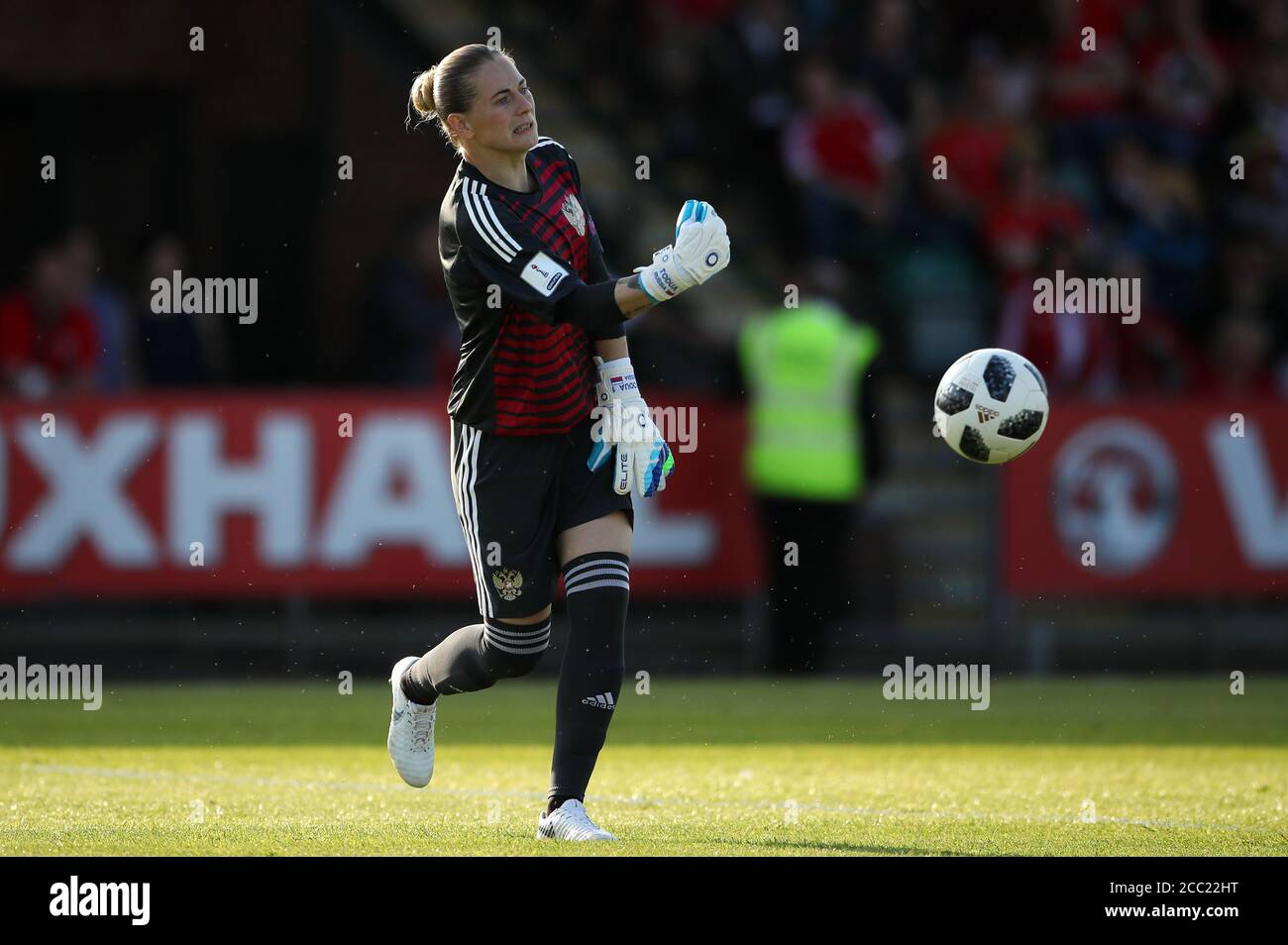 Russia Women goalkeeper Elvira Todua during the FIFA Women's World Cup ...