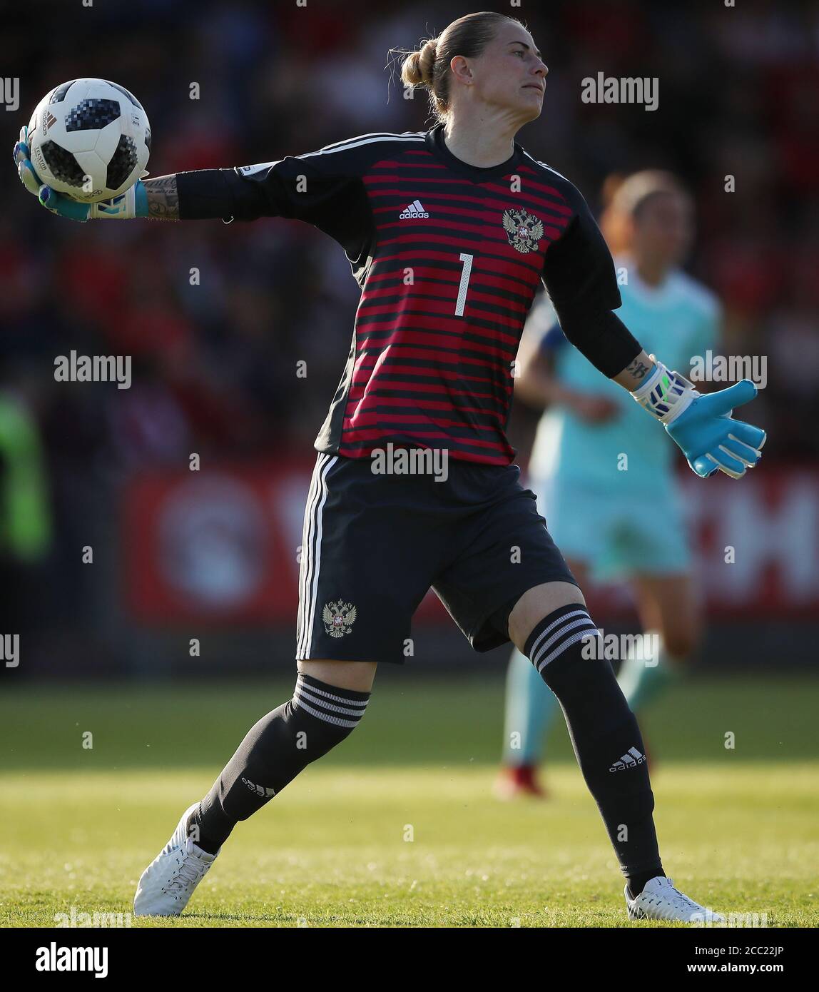 Russia women goalkeeper elvira todua hi-res stock photography and ...