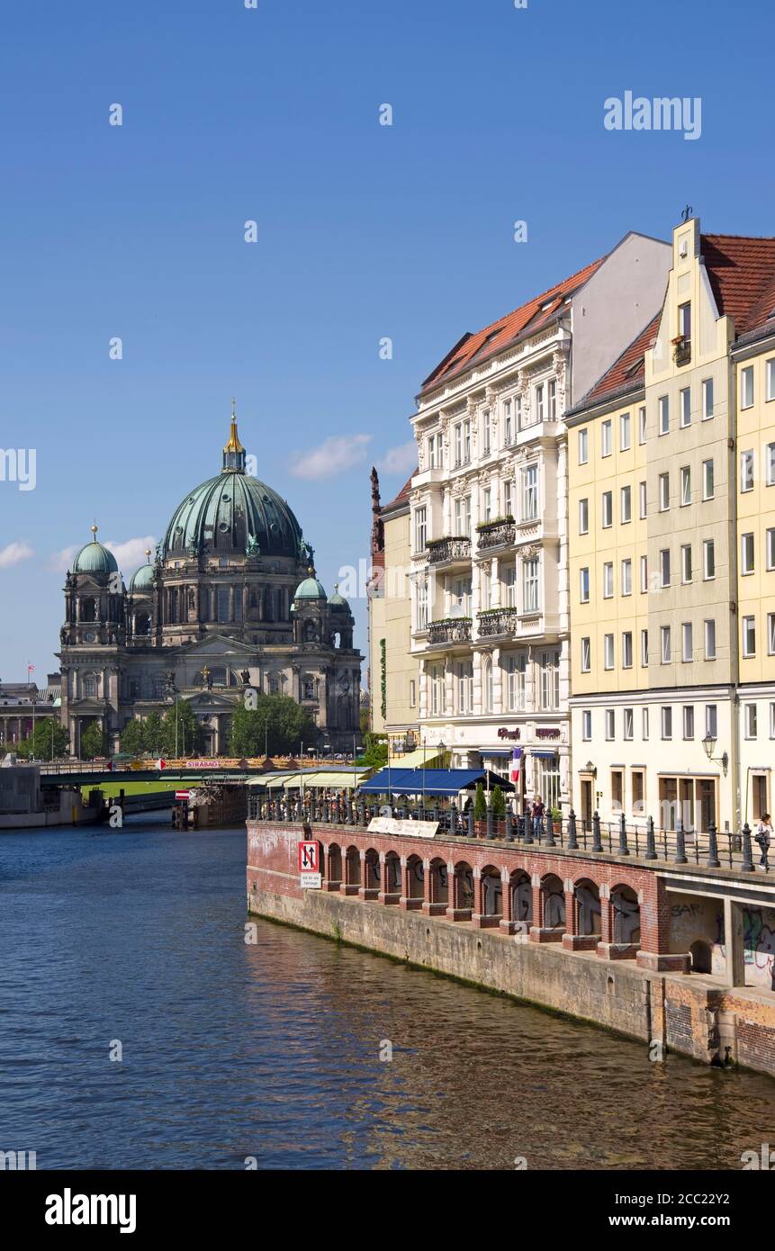 Germany, Berlin, View of Berliner Dom at river Spree Stock Photo - Alamy