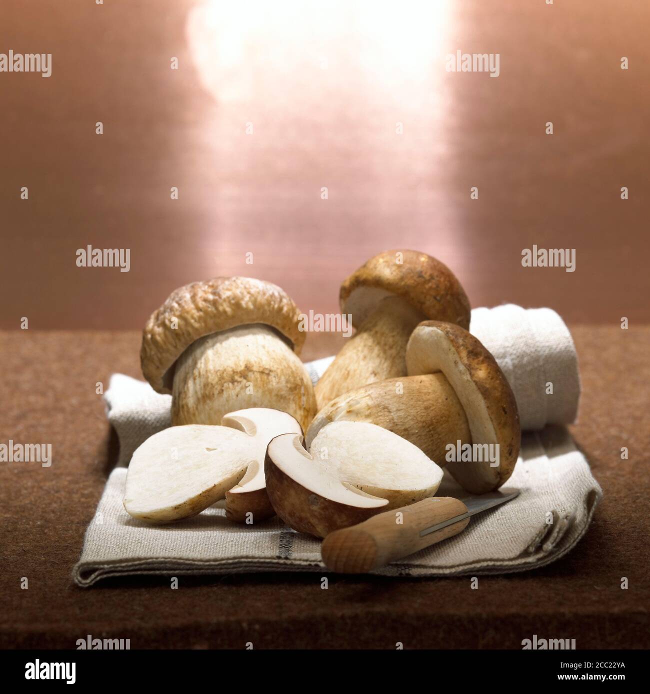 Ceps and knife hi-res stock photography and images - Alamy