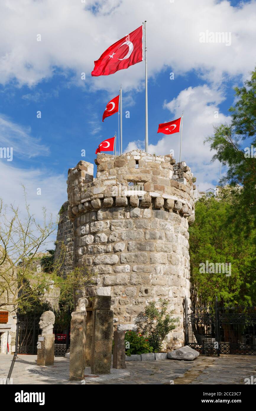 Turkey, Bodrum, Castle of St. Peter Stock Photo - Alamy