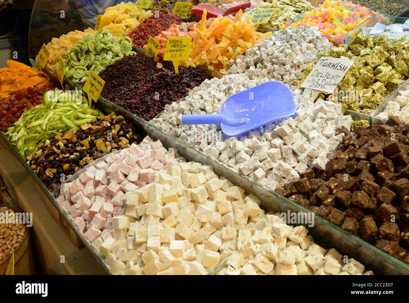 Turkey, Istanbul, Traditional delights in market Stock Photo - Alamy