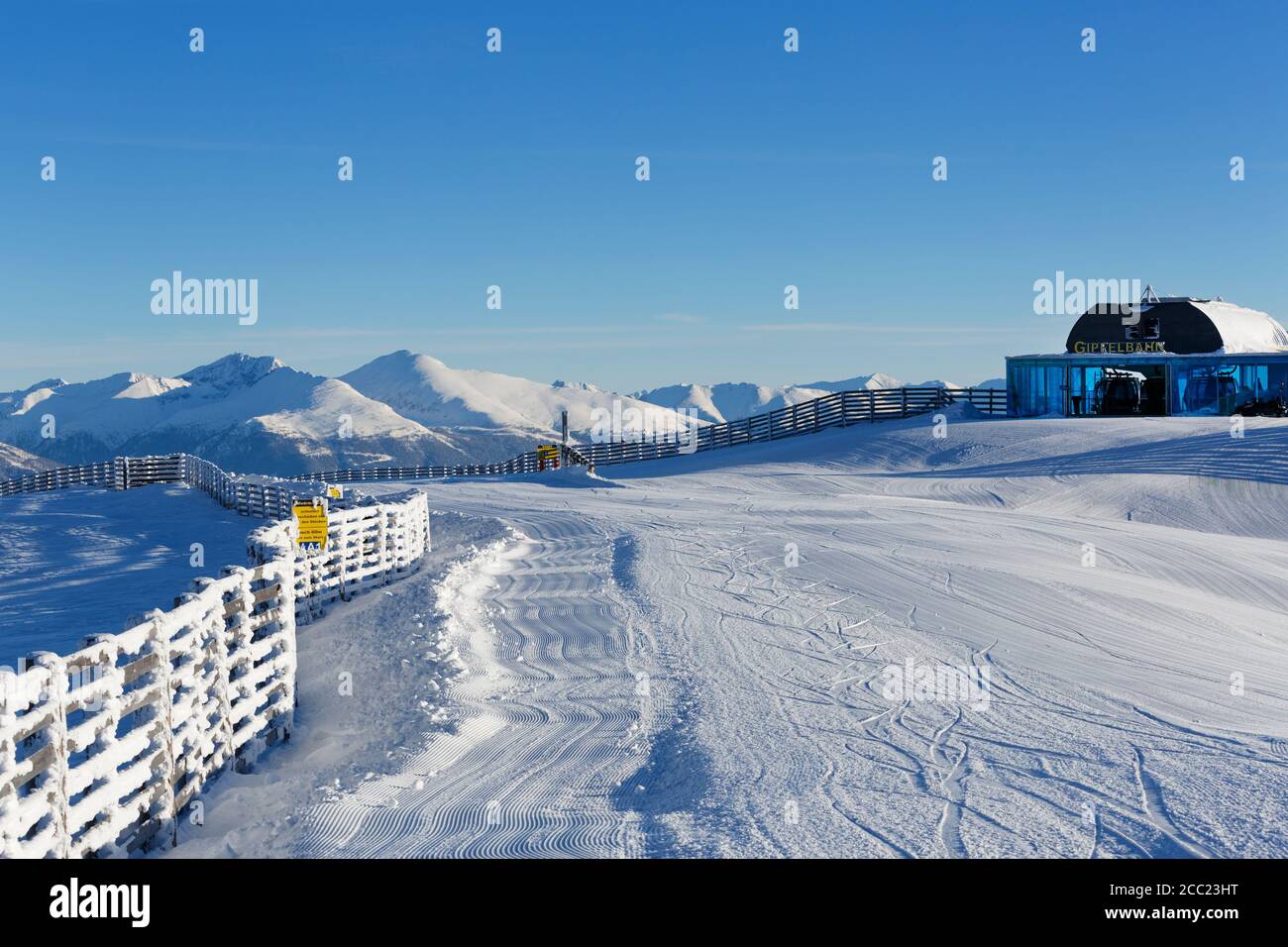 View of aineck mountain at katschberg hi-res stock photography and ...