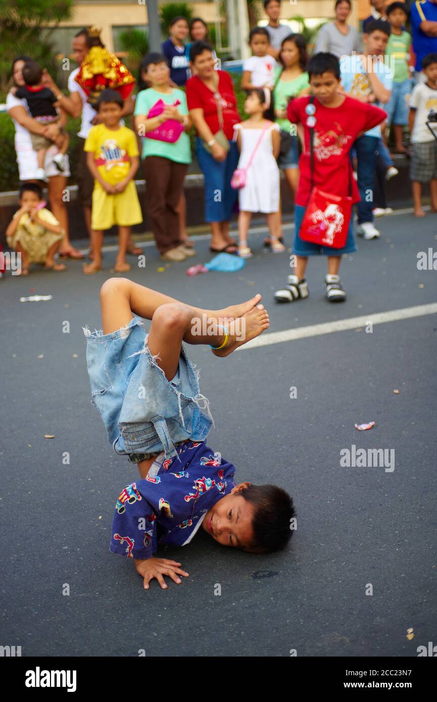 Philippines, Luzon island, Manila, Santo Nino procession Stock Photo ...