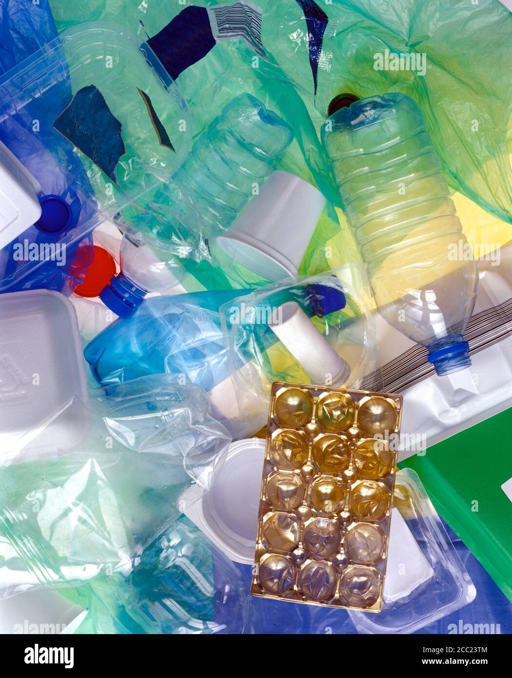 Empty plastic packing, close-up Stock Photo - Alamy