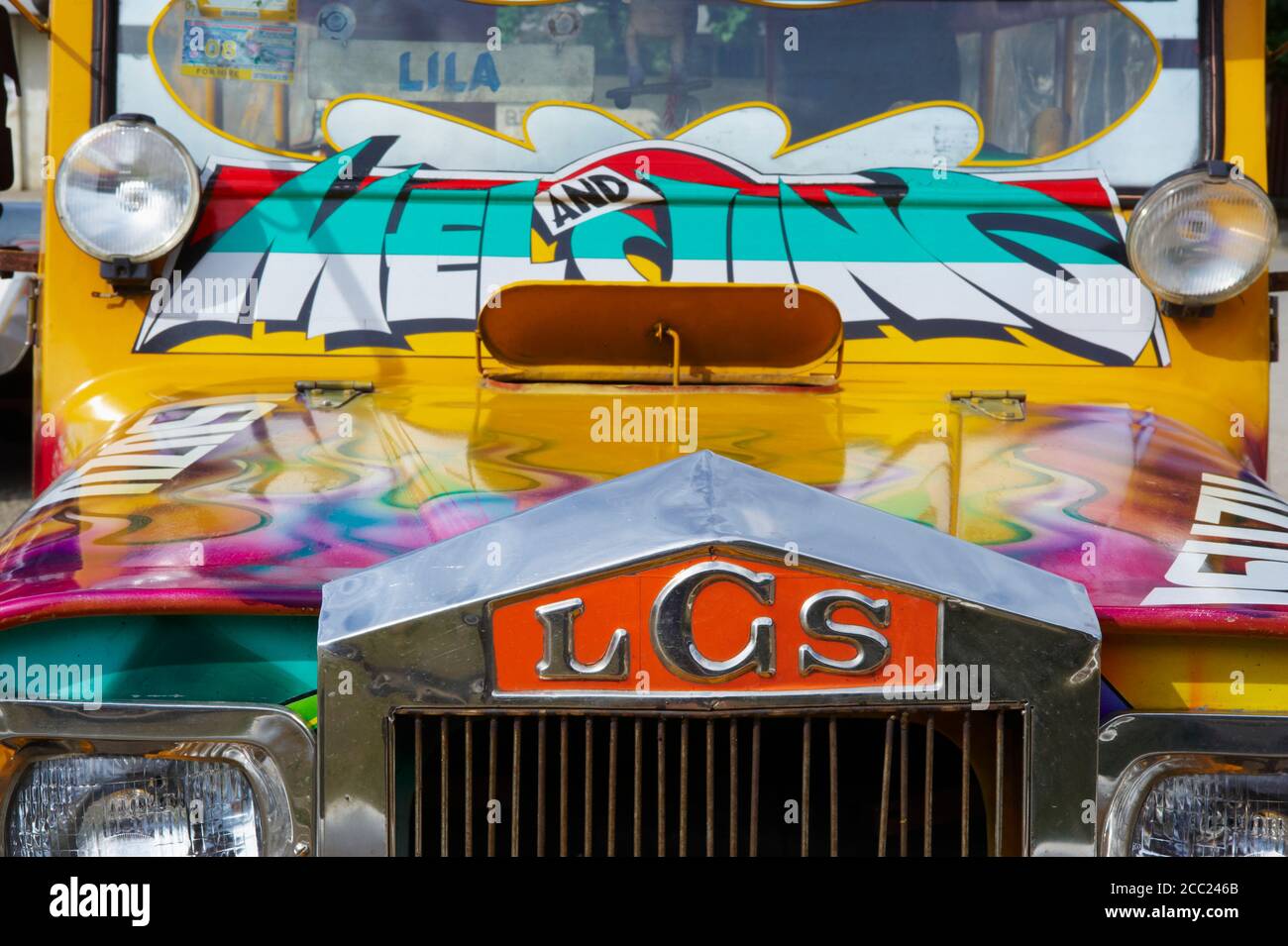 Philippines, Visayas islands, Bohol island, Tagbilaran city, Jeepney ...