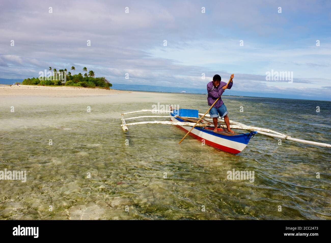 Philippines, Visayas islands, Bohol island, panglao, Puntod island ...