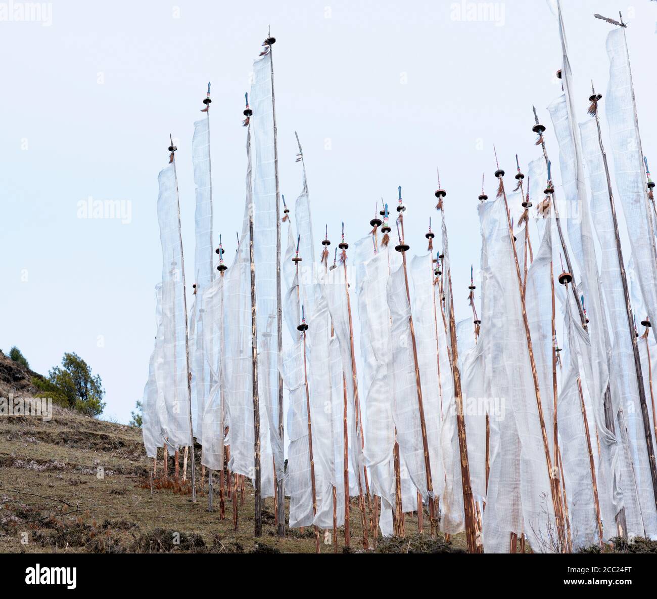 Prayer poles hi-res stock photography and images - Alamy